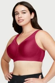 Glamorise Magic Lift Sports Bra - Ruby Red | Sports Bras Direct